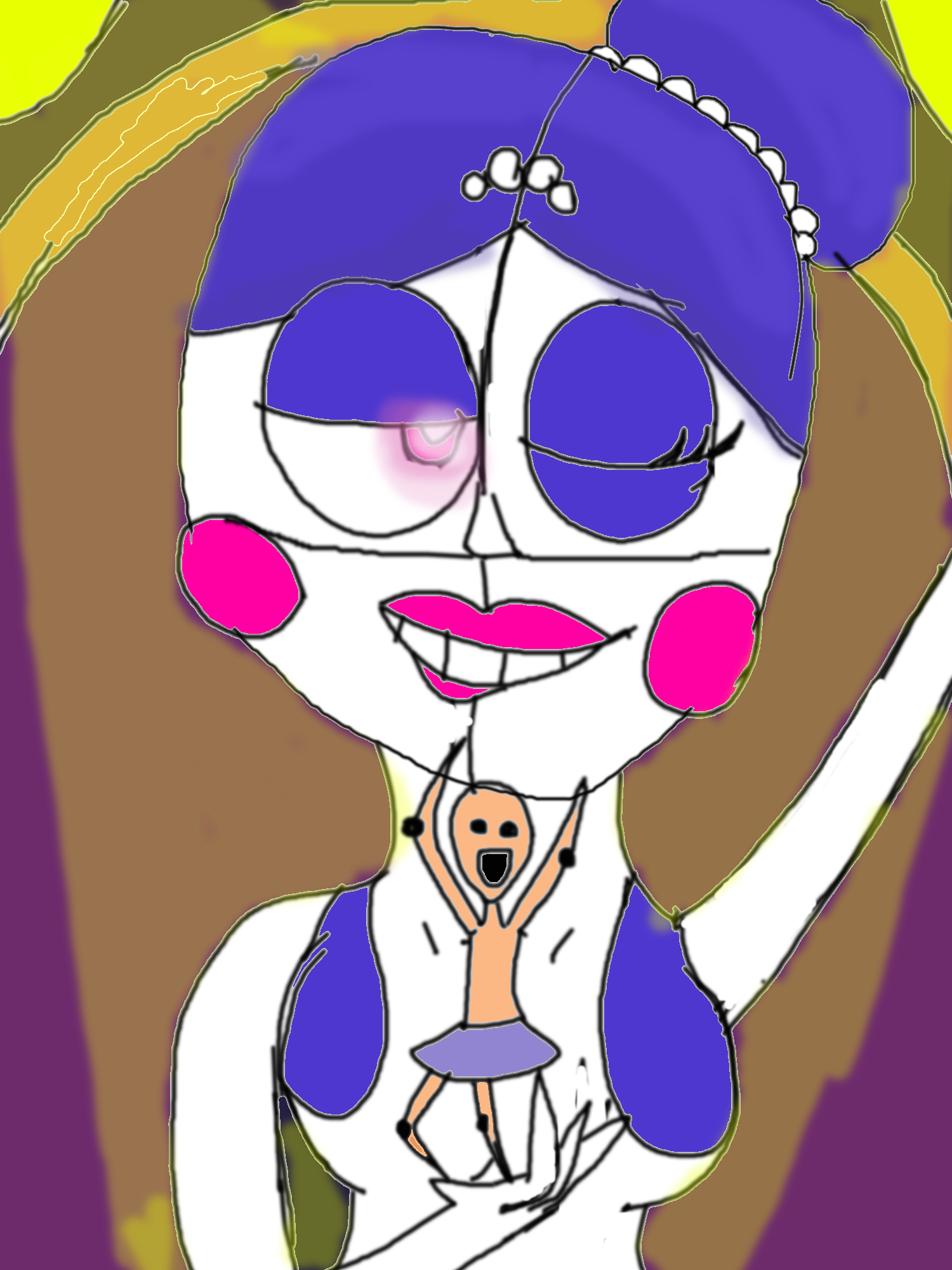 fnaf sl ballora by B3MMY on DeviantArt