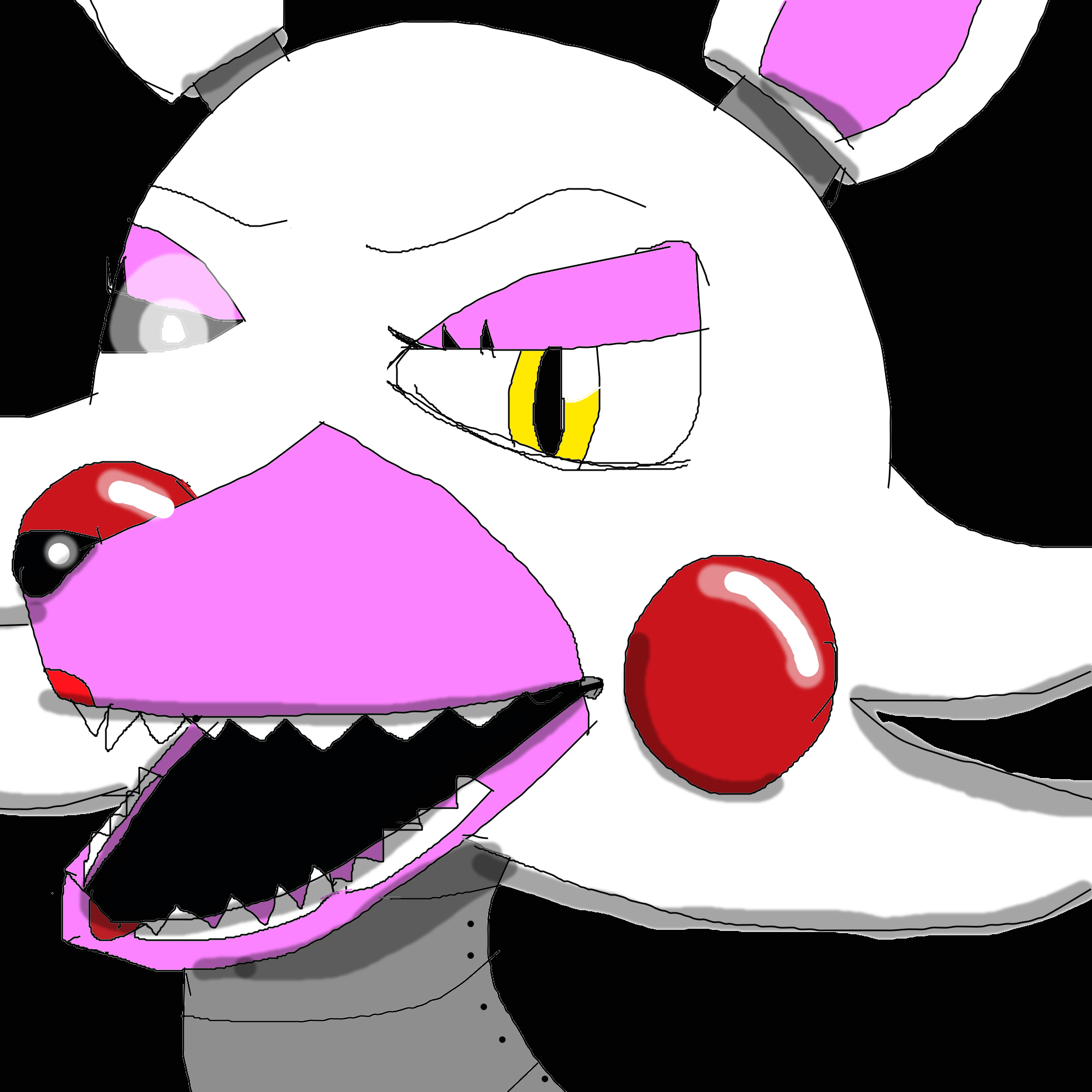 fnaf free profile mangle by B3MMY on DeviantArt