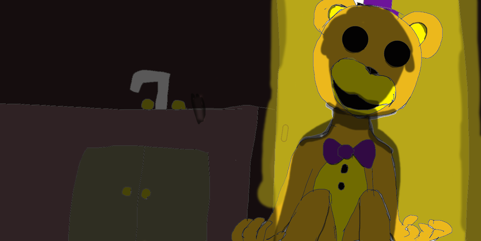 fnaf fredbear by B3MMY on DeviantArt