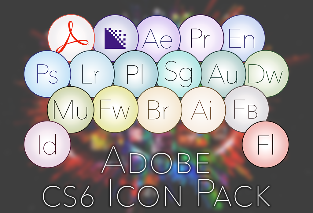 Adobe CS6 Icon Pack by emnnichols on DeviantArt