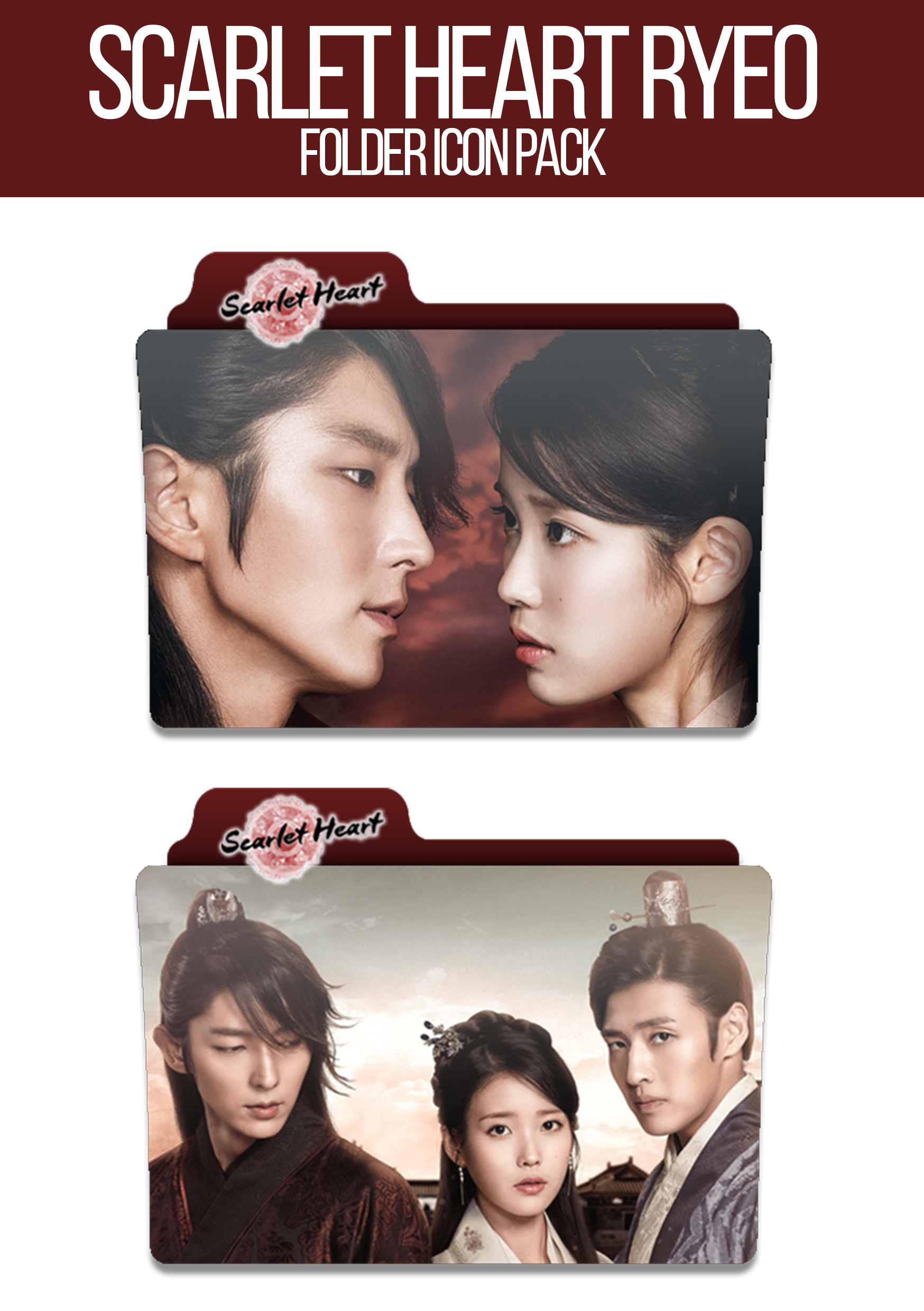 Scarlet Heart Ryeo (Korean Drama) Folder Icon Pack by jenev101 on DeviantArt