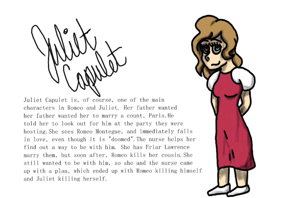 Juliet Capulet Character Synopsis by DannysUniverse on DeviantArt