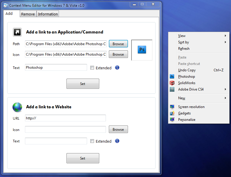 Context Menu Editor v1.0 by binarybuddy on DeviantArt