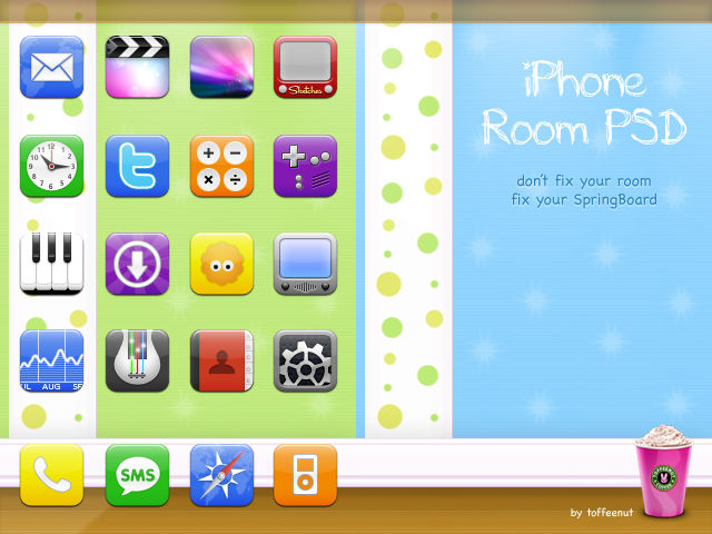 iPhone Room PSD by ToffeeNut on DeviantArt