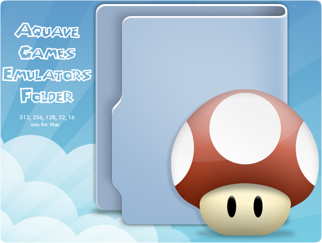 Aquave Games Emulators Folder by ToffeeNut on DeviantArt