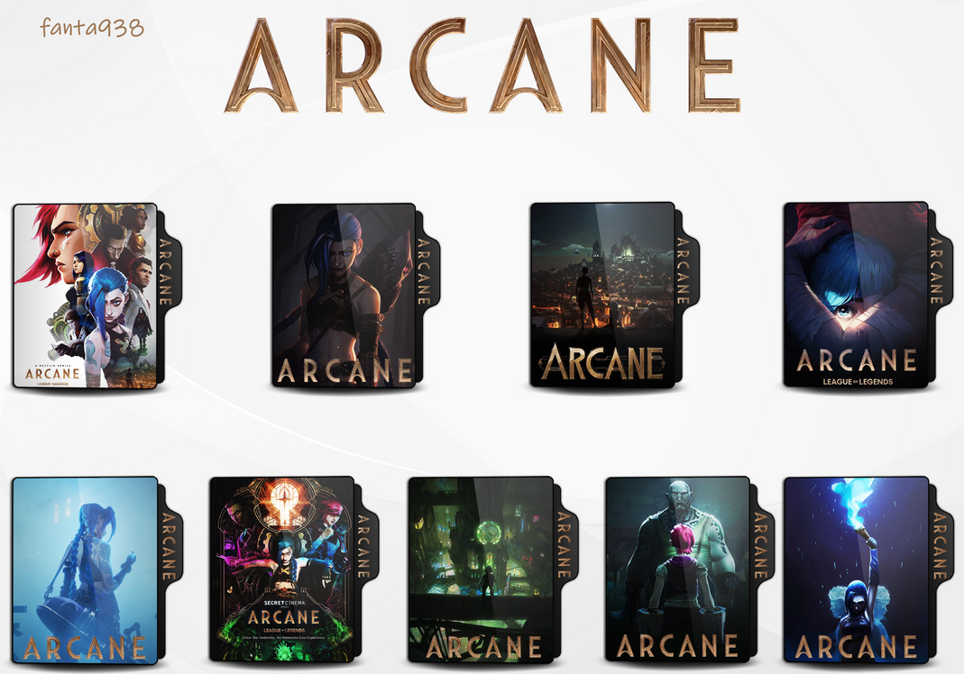ARCANE Folder Icons by Fanta938 on DeviantArt