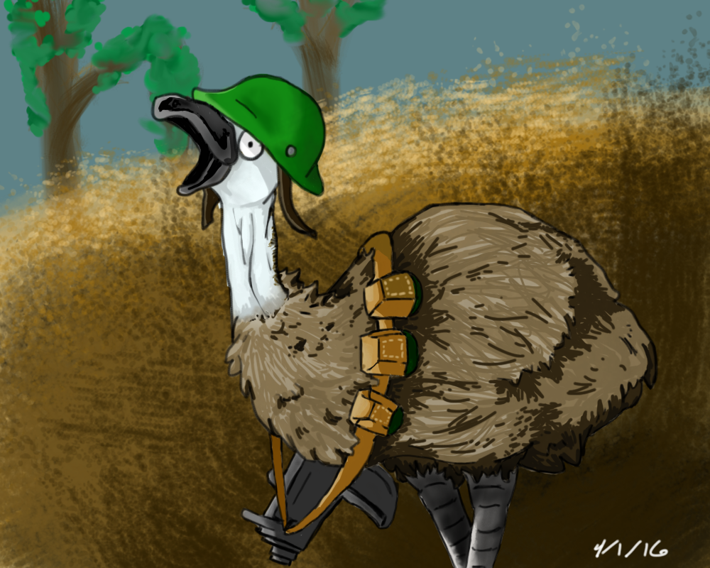Emu War by Miki583 on DeviantArt