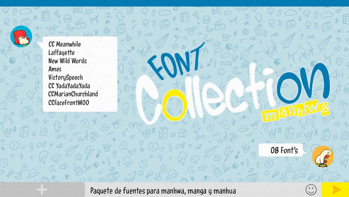 pack font dialogue manhwa/manga :) by Vitya2203 on DeviantArt