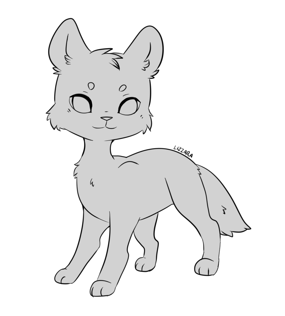 FREE: Wolf Chibi/Pup base by LizzysAdopts on DeviantArt