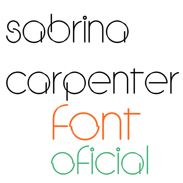 Sabrina Carpenter Font by Celebrityfonts on DeviantArt