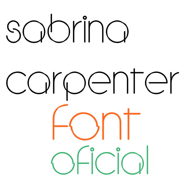 Sabrina Carpenter Font by Celebrityfonts on DeviantArt
