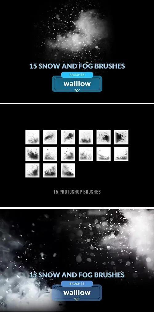 Foggy snow photoshop digital brushes photo effects by avxgfx on DeviantArt