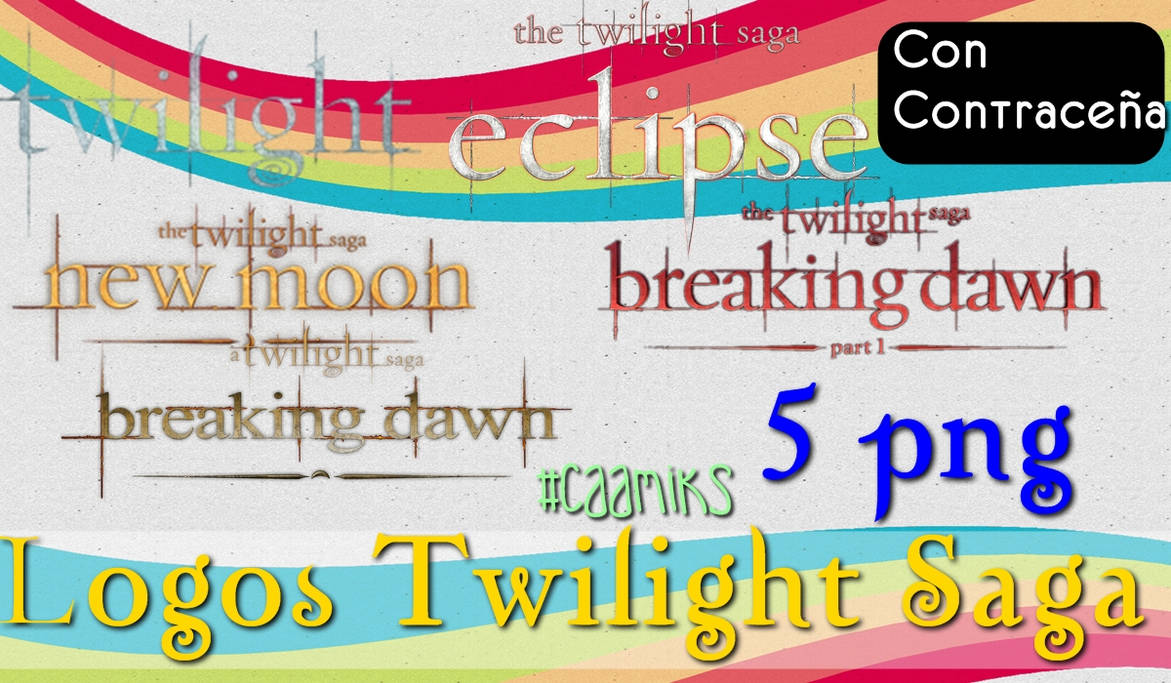 Logos Twilight Saga png Con contracenia by CaamiKS on DeviantArt