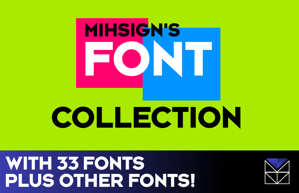 Mihsign's Font Collection by MihsignUltra on DeviantArt