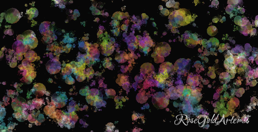 Rainbow splatter by RoseGoldArtemis on DeviantArt