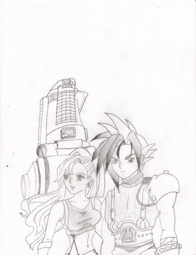 final fantasy VII by demoncrying on DeviantArt