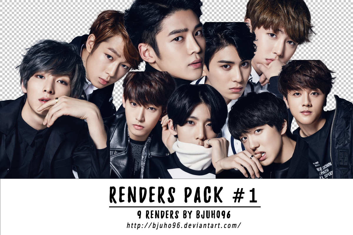 [Renders Pack #1] SF9 by bjuho96 on DeviantArt