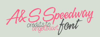 AyS Speedway Font by angelesart on DeviantArt