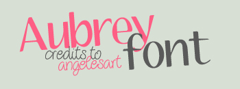 Aubrey Font by angelesart on DeviantArt