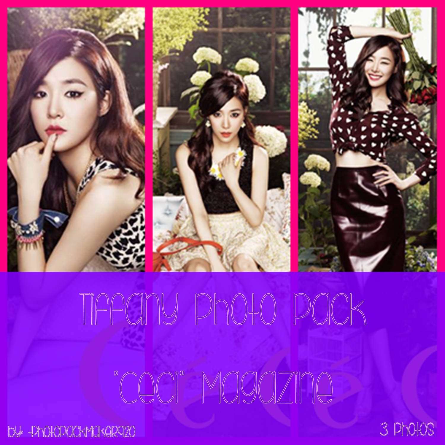 Tiffany Photo Pack Ceci Magazine by PhotoPackMaker on DeviantArt