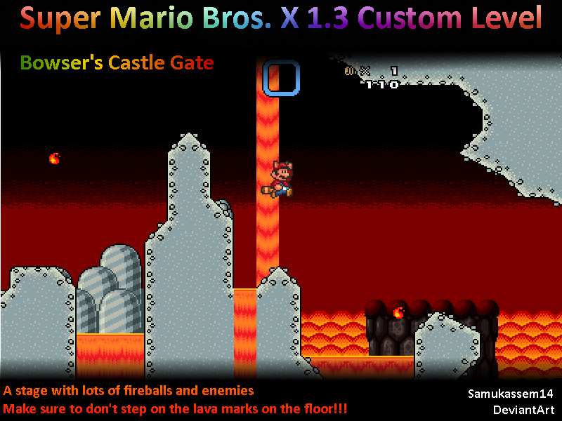 Super Mario Bros X Levels