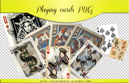[ 10 ] FREE PLAYING CARDS PNG PACK by Diaphanerose on DeviantArt