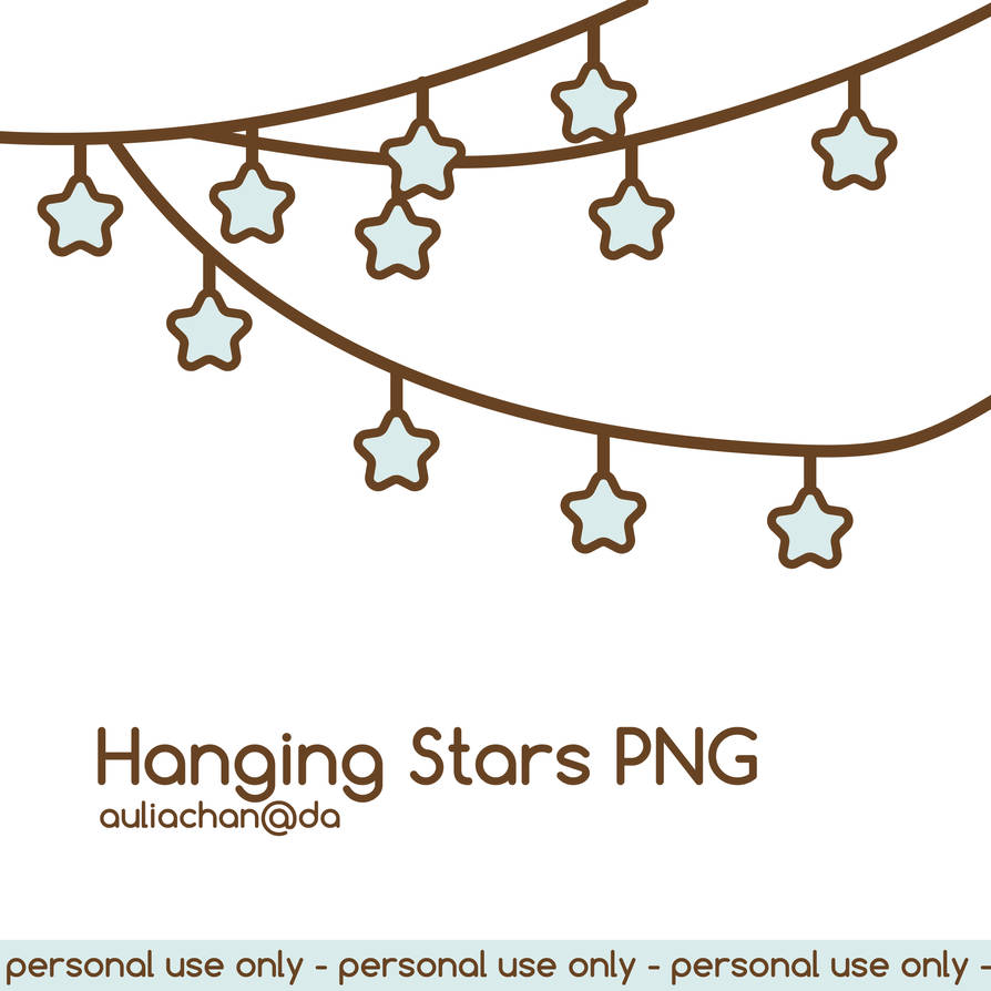 Hanging Stars by auliachan on DeviantArt