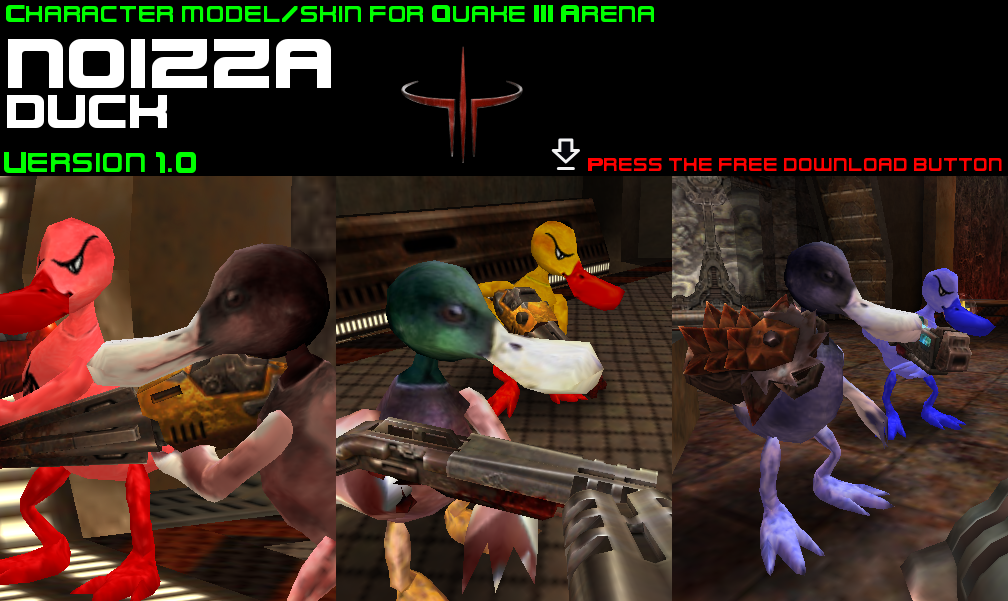 (Quake III Arena Mod) Noizza Duck by CPOsample on DeviantArt