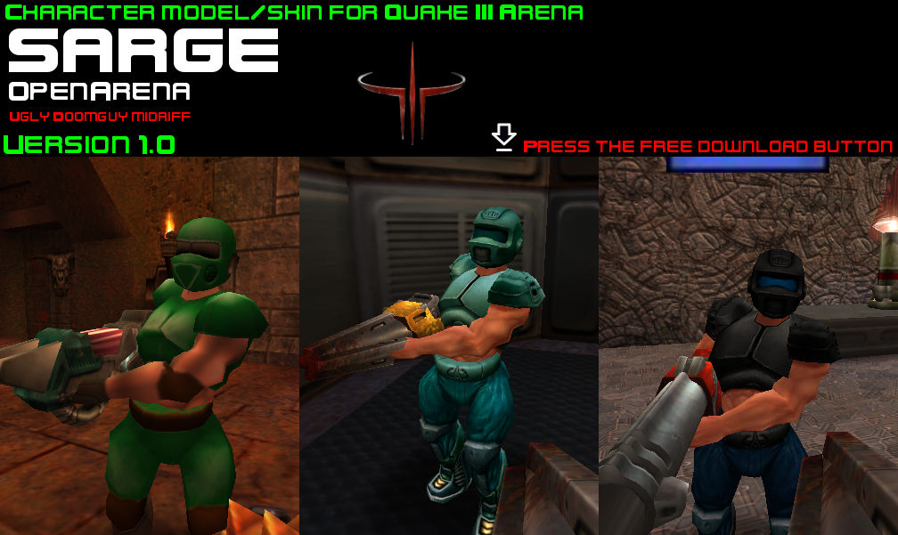 (Quake III Arena Mod) OpenArena Sarge by CPOsample on DeviantArt (Quake III Arena Mod) OpenArena Sarge by CPOsample on DeviantArt