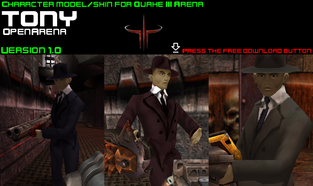 (Quake III Arena Mod) OpenArena Tony by CPOsample on DeviantArt
