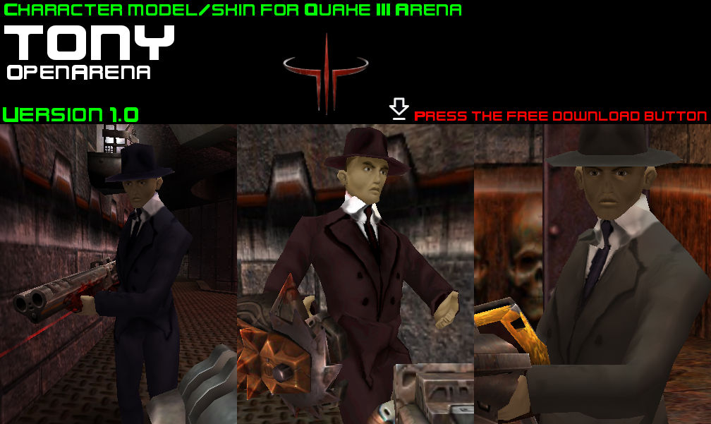 (Quake III Arena Mod) OpenArena Tony by CPOsample on DeviantArt (Quake III Arena Mod) OpenArena Tony by CPOsample on DeviantArt