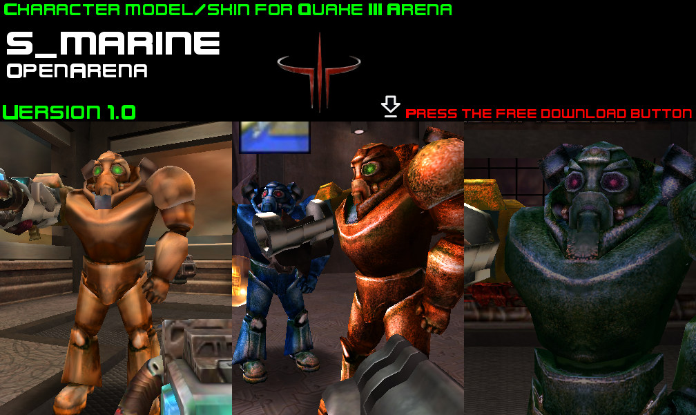 (Quake III Arena Mod) OpenArena S_Marine by CPOsample on DeviantArt (Quake III Arena Mod) OpenArena S_Marine by CPOsample on DeviantArt