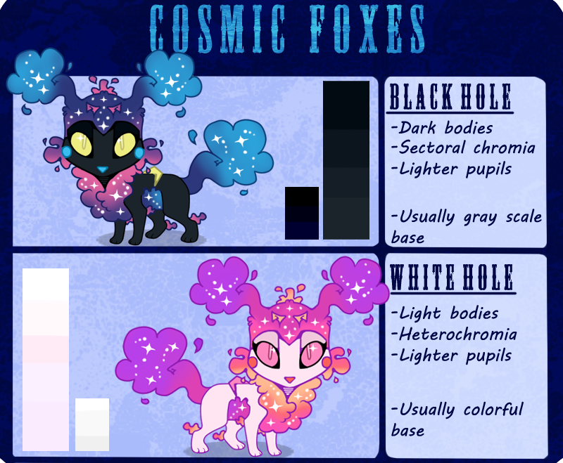 Cosmic Fox: Closed Species by Skitoon on DeviantArt
