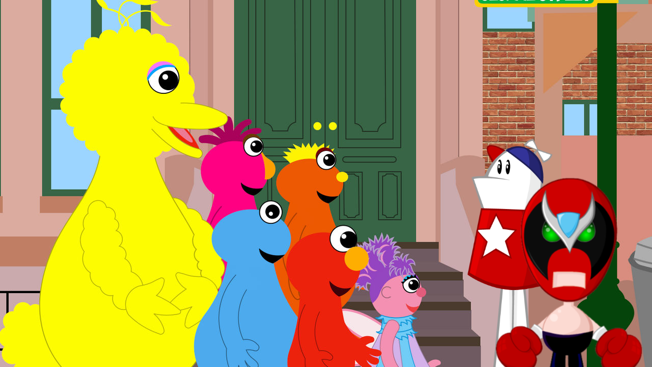 Homestar And Strong Bad Visits Sesame Street by PokemonFan1911 on ...