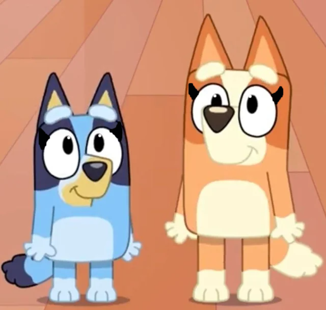 Mini Bluey And Big Bingo (My Version) by PokemonFan1911 on DeviantArt