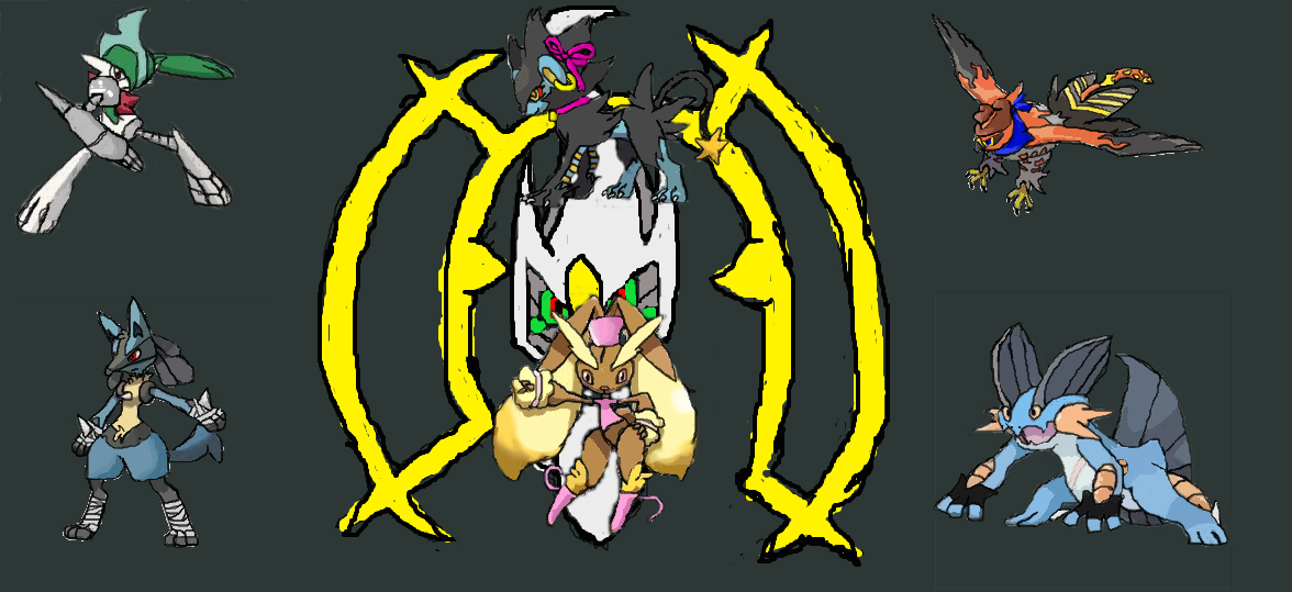 My Pokemon Dream Team by ArceusWarlord22 on DeviantArt
