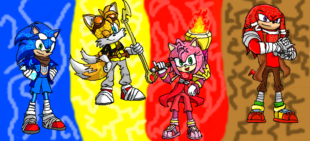 Team Elemental Sonic BOOM by ArceusWarlord22 on DeviantArt
