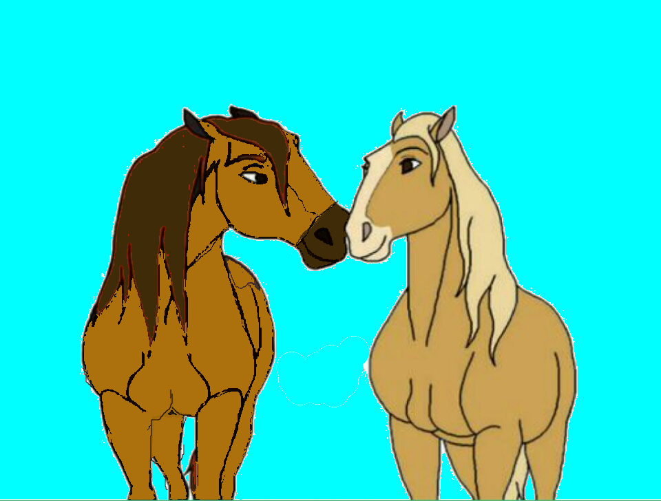 Spirit The Horse And His Mom Reunite