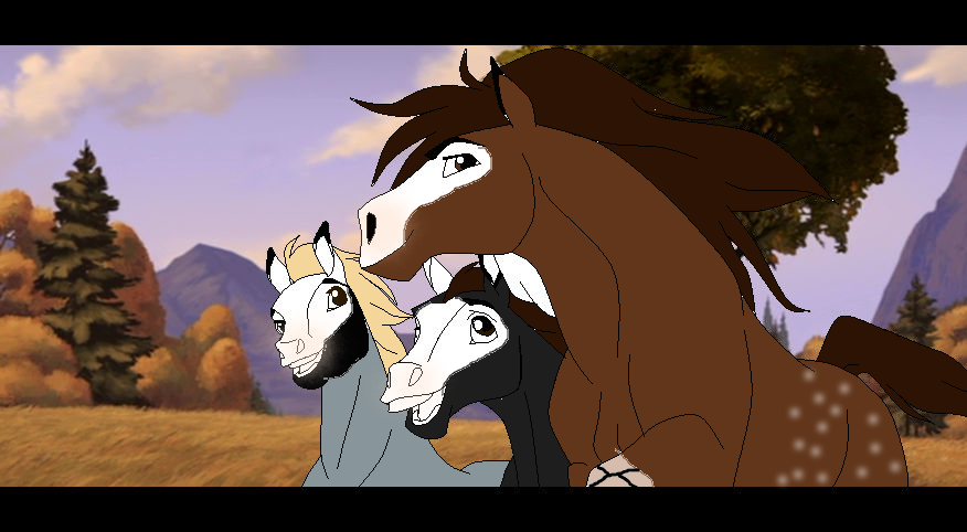 shauntae and her nefus by Spirit-horse-adopts on DeviantArt