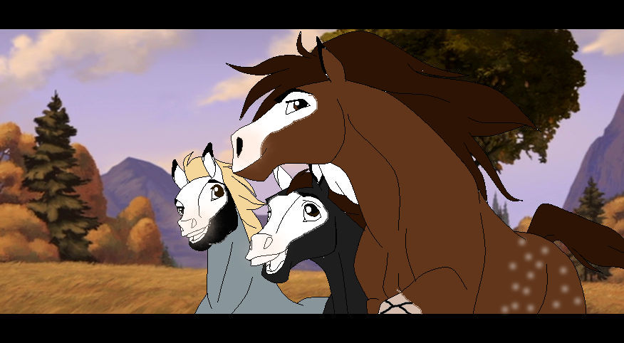 shauntae and her nefus by Spirit-horse-adopts on DeviantArt