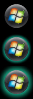 Windows 7 Black Start Orb by Raizen9 on DeviantArt