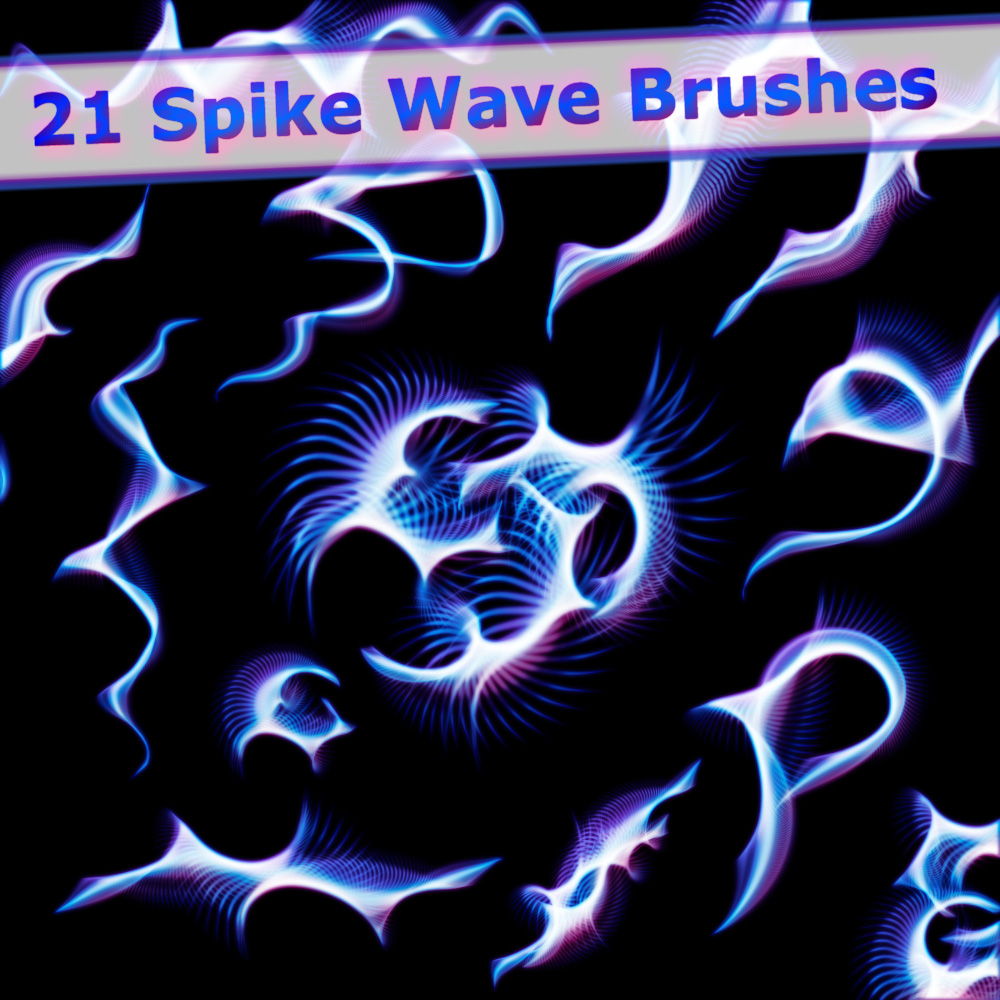 21 Spike Wave Brushes by XResch on DeviantArt