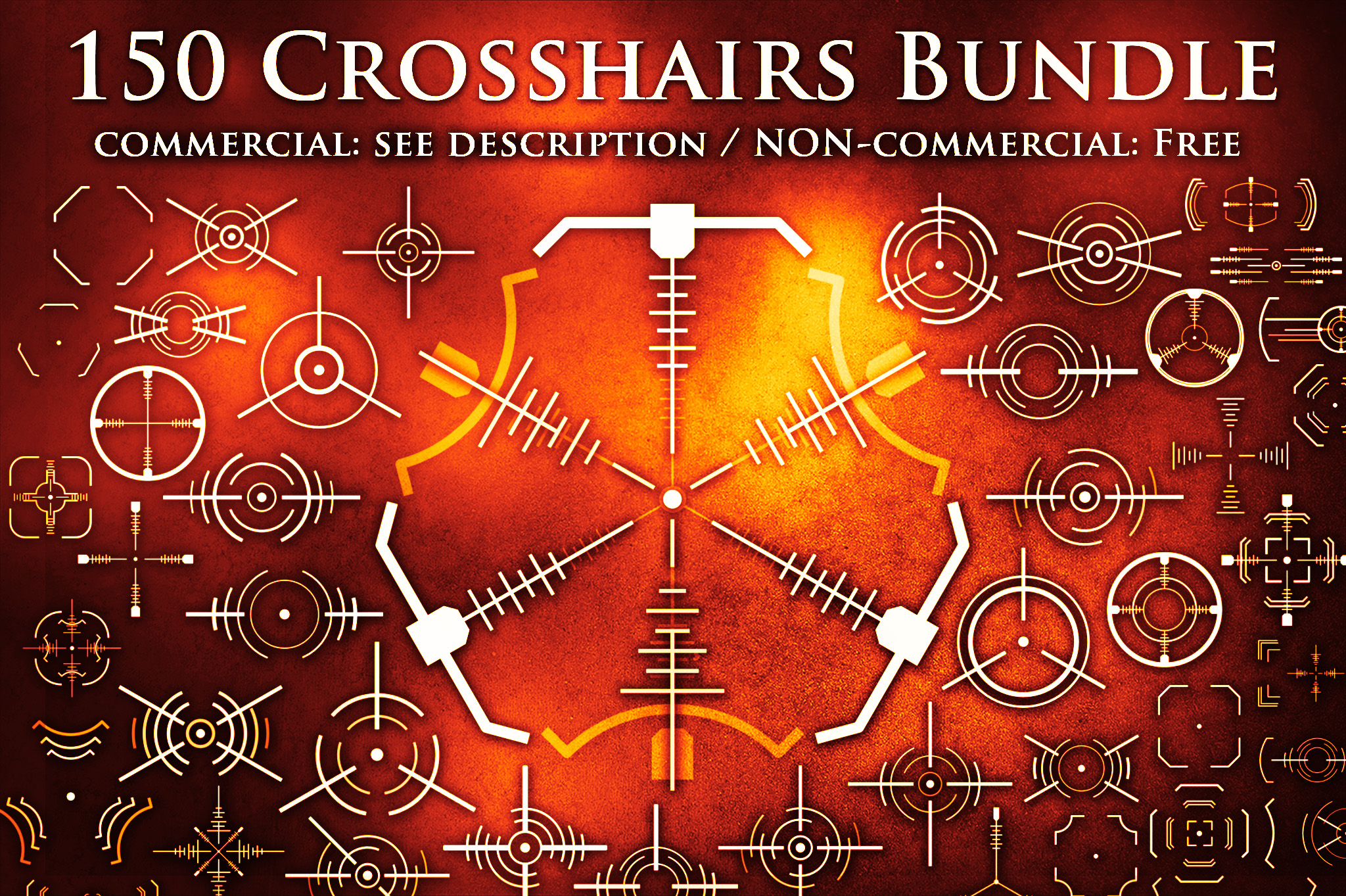 150 Crosshair Brushes by XResch on DeviantArt
