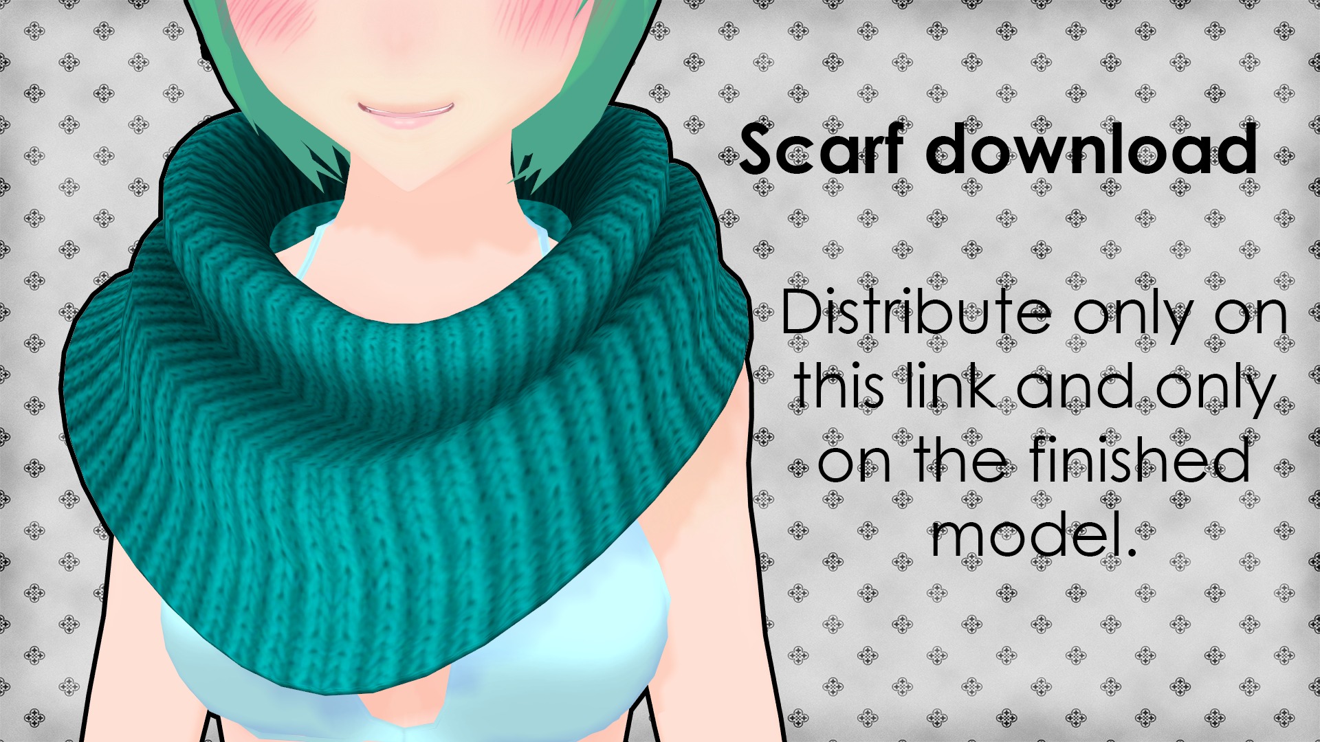 [MMD] Scarf {DOWNLOAD!} by Yangire-sama on DeviantArt