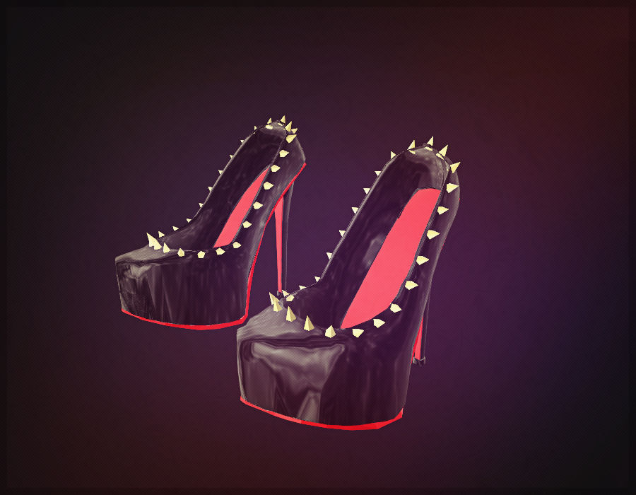 Christian Louboutin Spike Pumps - DOWNLOAD - by LizzyVolti on DeviantArt