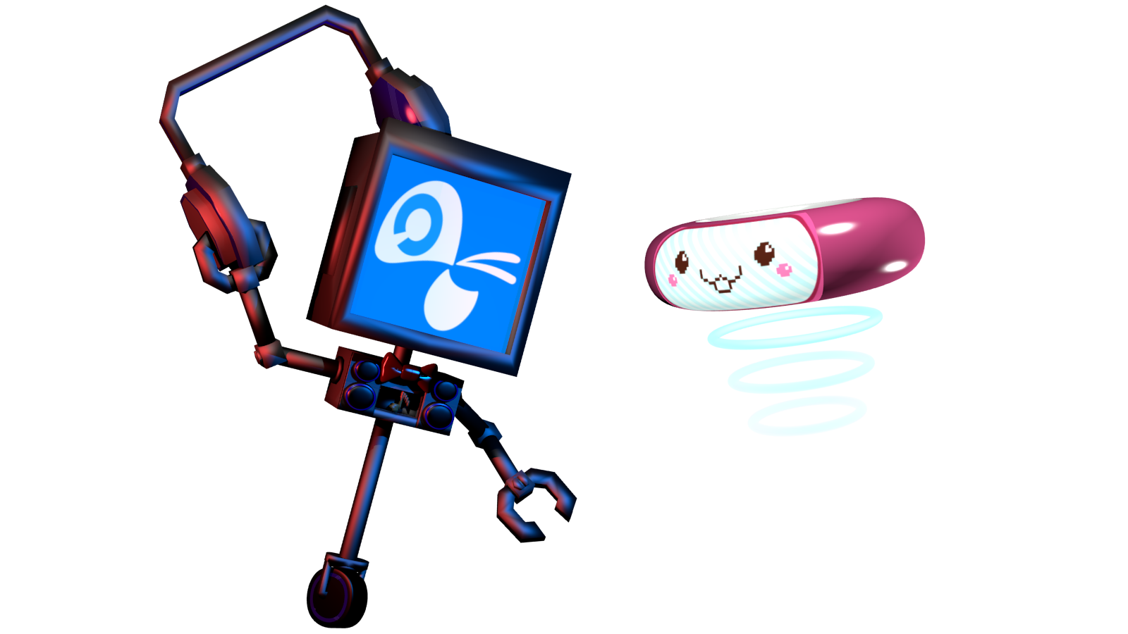 Fandroid and Melody (Official) by CodaYT by Prince-Ghast on DeviantArt