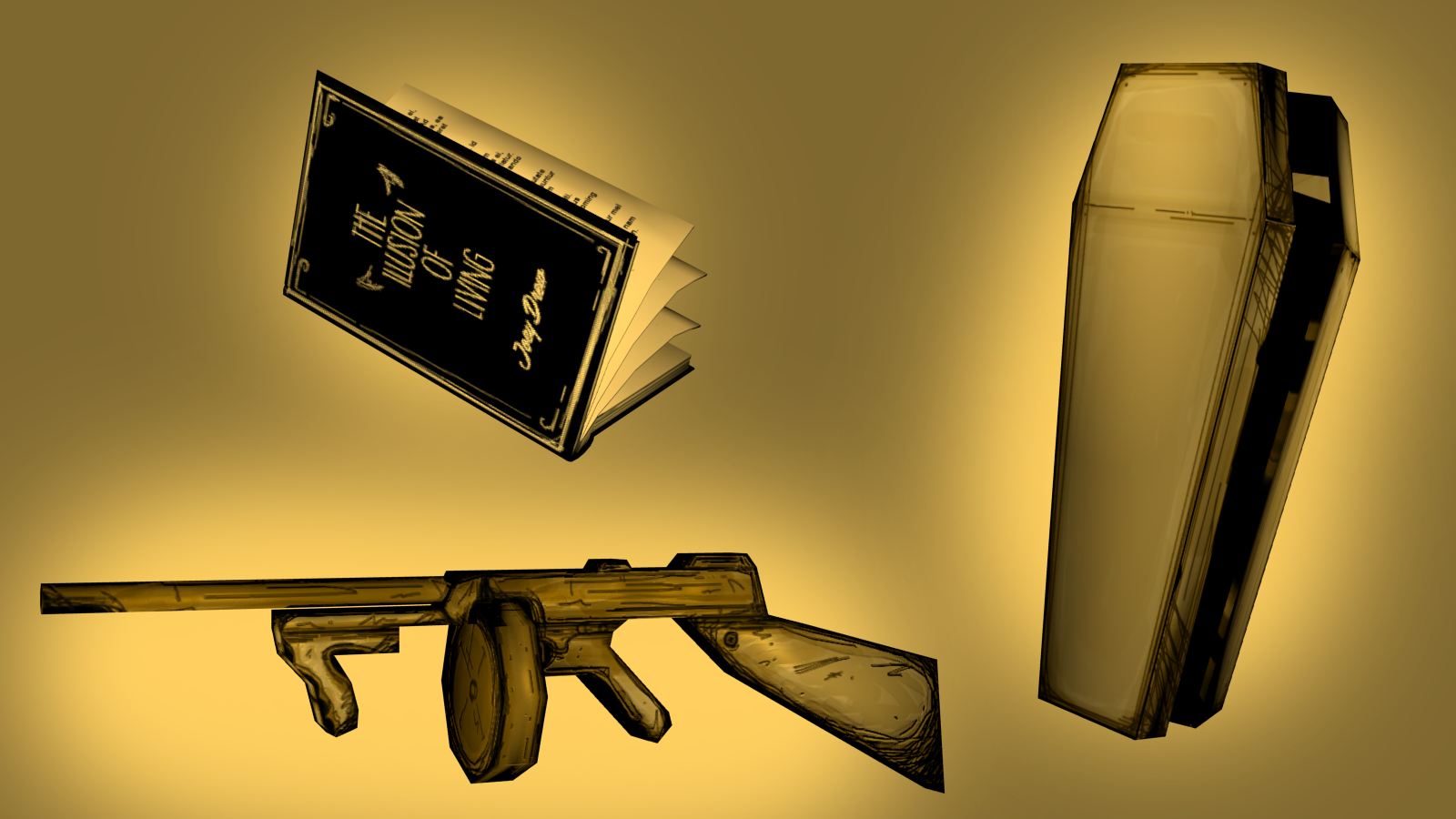 Few BATIM items (rigged and modified) by Prince-Ghast on DeviantArt