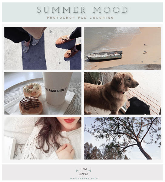 Summer mood.PSD by friabrisa on DeviantArt