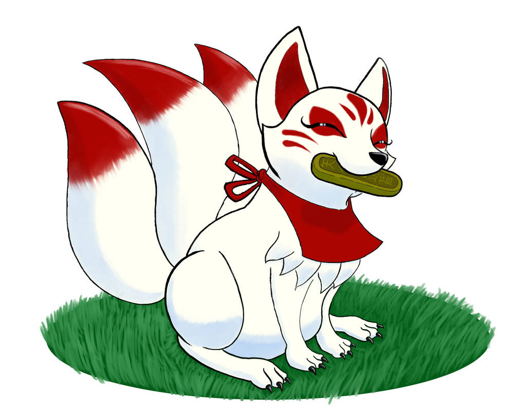 Creatuanary2023: Kitsune by Ink-Scratch on DeviantArt