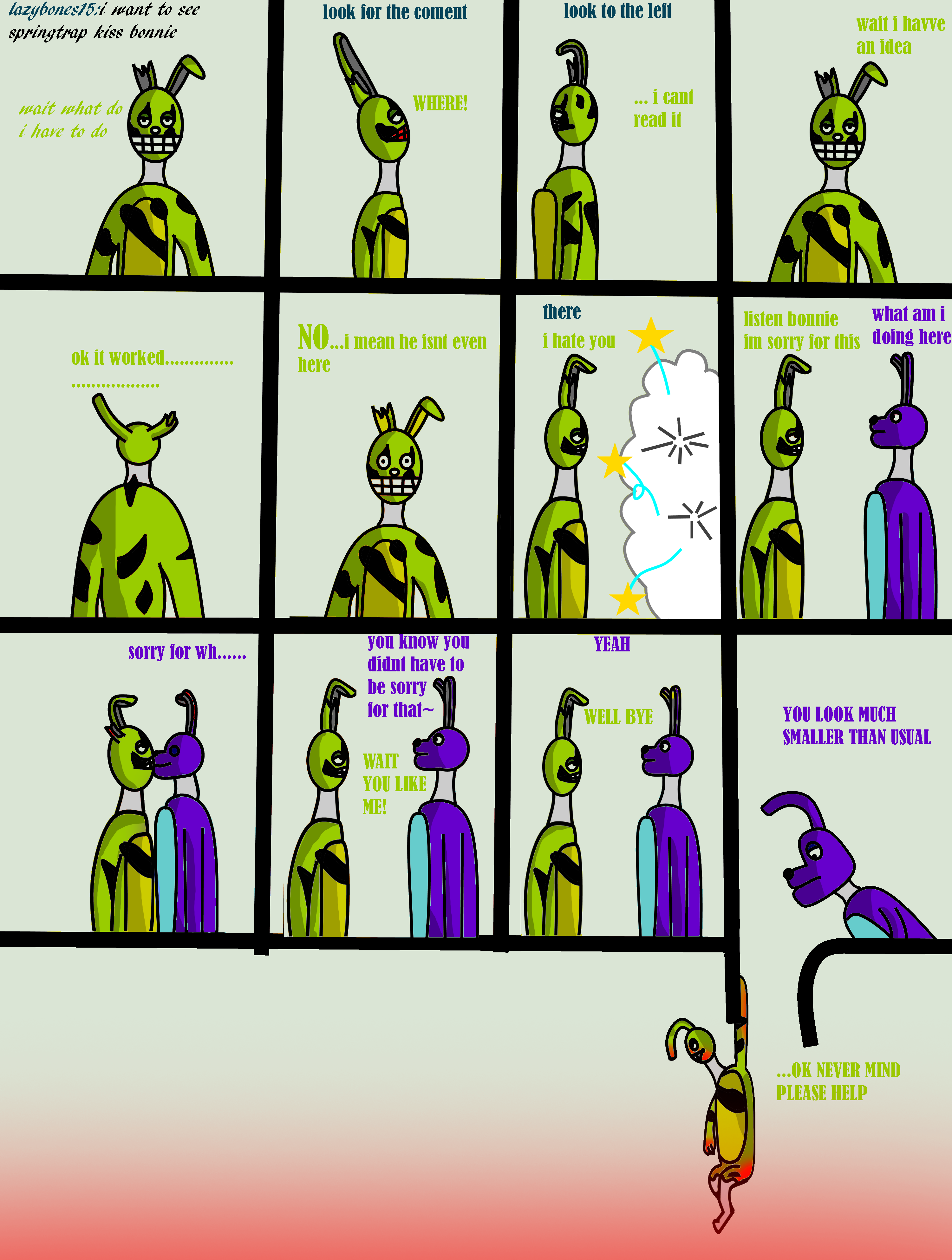 Spring Trap X bonnie by foxy54359 on DeviantArt